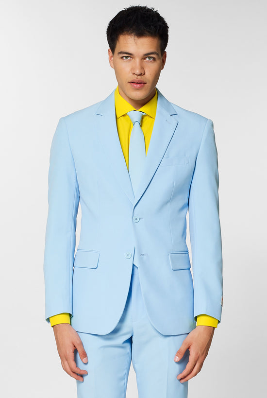 Light Blue Wedding Suit – Sophiasbridal